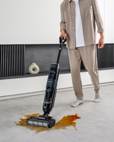 Tefal X-Clean 4 Wet & Dry Handstick Vacuum GF5035 - 2-in-1 Vacuum & Wa ...