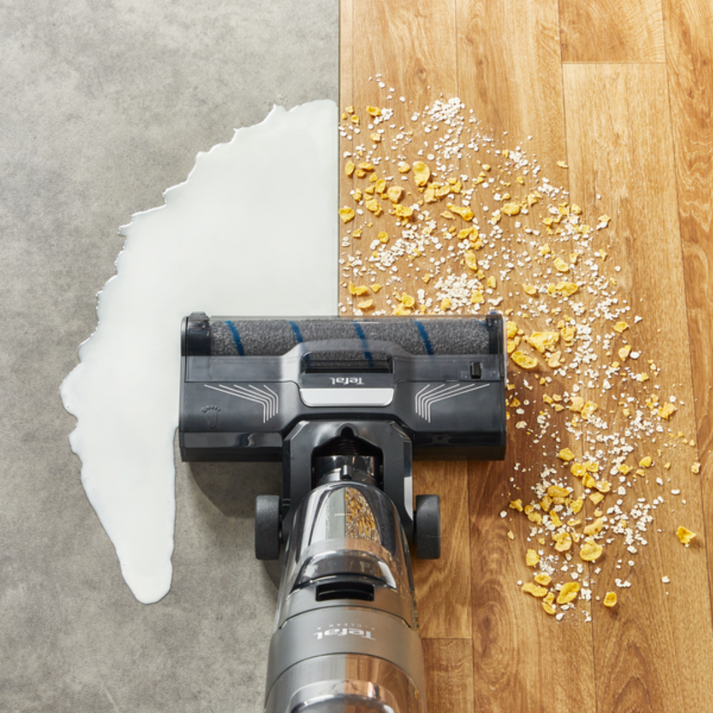 Tefal X-Clean 4 Wet & Dry Handstick Vacuum GF5035 - 2-in-1 Vacuum & Wa ...