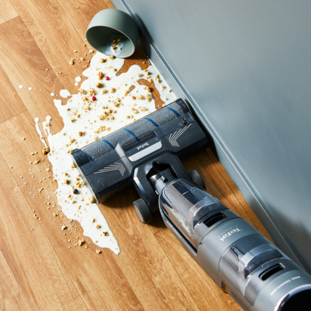 Tefal X-Clean 4 Wet & Dry Handstick Vacuum GF5035 - 2-in-1 Vacuum & Wa ...